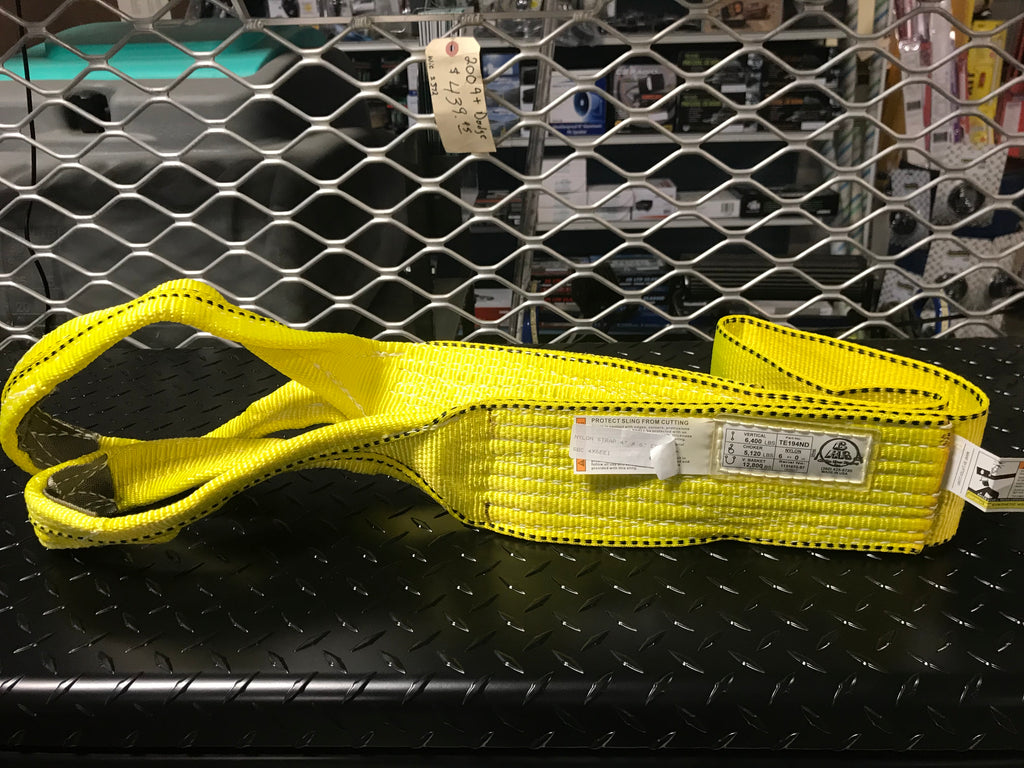 Nylon Web Strap Sling - 4" - 2 Ply – Cowlitz River Rigging