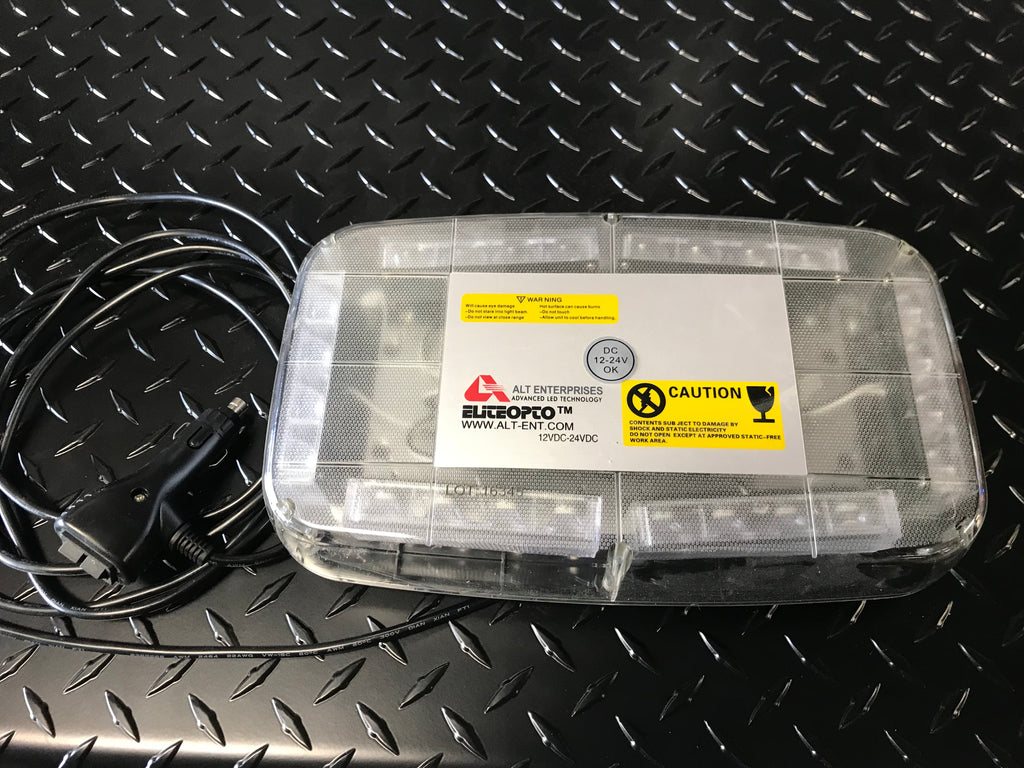 ALT MINI BAR AMBER LED LIGHT, 8 FLASH PATTERNS – Cowlitz River Rigging